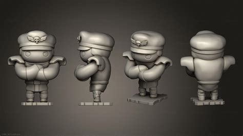 Chibi Funko Street Fighter Bison Chibi3671 3d Stl Model For Cnc