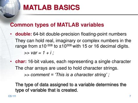 PPT MATLAB Basics PowerPoint Presentation Free Download ID