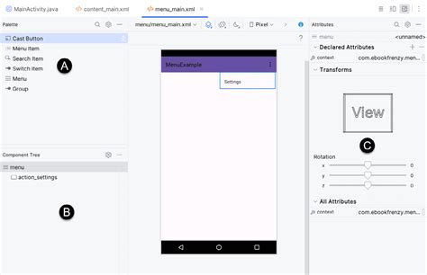 Creating Android Overflow Menus Using Java Answertopia