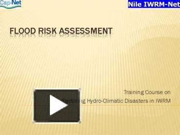 FLOOD RISK ASSESSMENT Presentation Free To View