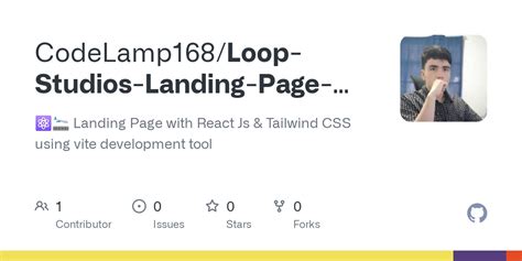 Github Codelamp168loop Studios Landing Page Tailwind React ⚛️🛬 Landing Page With React Js