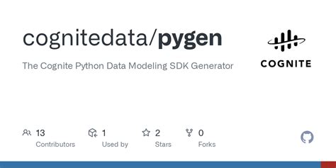 Github Cognitedata Pygen