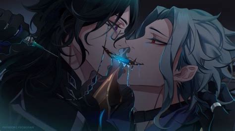 Dottore X Pantalone Anime Couples Drawings Character Art Character Inspiration