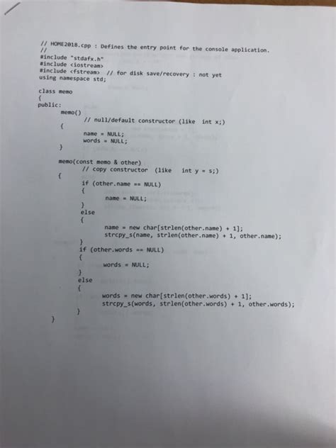 Solved C Write A Main Program That Demonstrates That Al