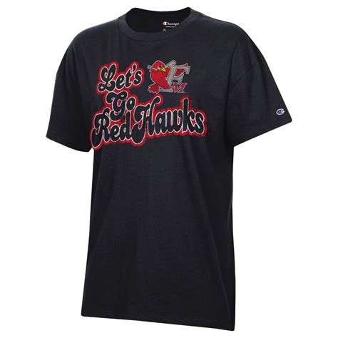 Core Oversized Tee F M Redhawks Team Store