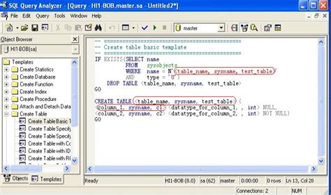 Sqlserver查询分析器 使用模板（insertupdateselectsp）sqlserver 模板替换设计 Csdn博客