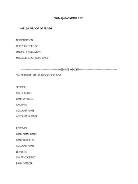 Swift Mt199 Bci Wealth Management Swift Mt199 Bci Wealth Management