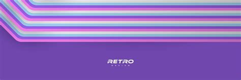 Premium Vector Abstract Retro Background With Colorful Lines 197039s