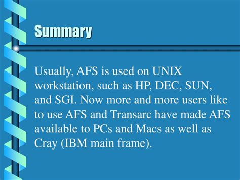 Ppt Afs Andrew File System Powerpoint Presentation Free Download