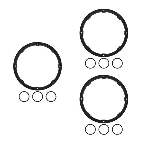 Frcolor 12 Pcs Easy To Install 6 5 Inch Car Speaker Spacer Ring Automotive Speaker Adapter For