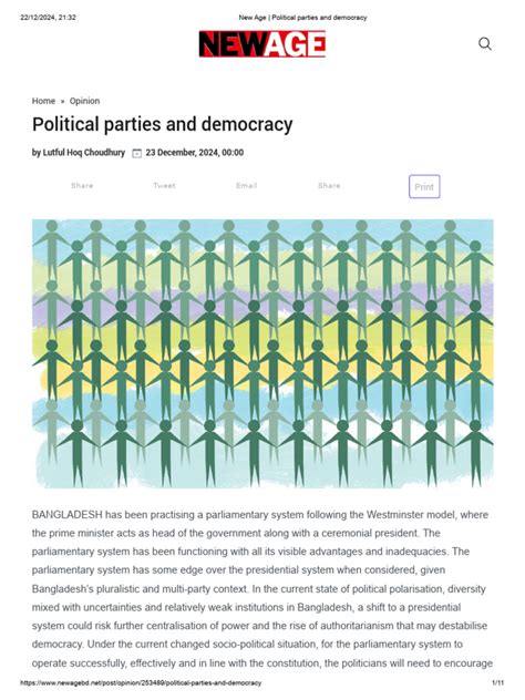 Political Parties And Democracy Pdf Political Parties Democracy