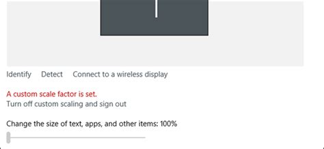 How To Fix The Custom Scale Factor Is Set Error On Windows