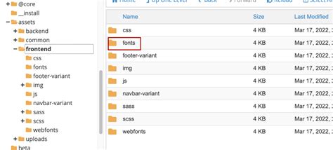 How To Add Custom Fonts To Laravel Script Of Xgenious Cms Xgenious
