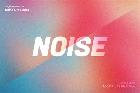 Noise Gradients Pack On Yellow Images Creative Store 138027