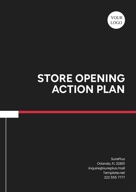Free Action Plan Template To Edit Online