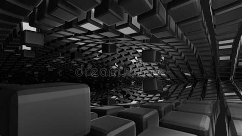 Cube Box Background Render From 3d Stock Illustration Illustration Of Backdrop Packages