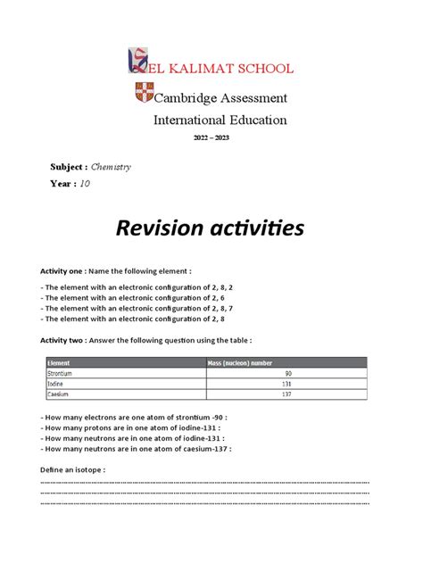Revision Y10 Pdf Molecules Chemical Compounds