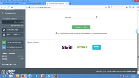 how to transfer your money to mt4 trading account youtube