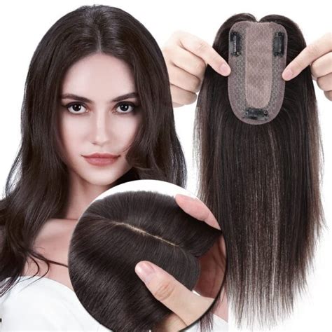 100 Remy Healthy Human Hair Toppers For Hair Thinning And Or Balding