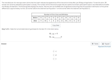 Solved 1 State The Null And Alternative Hypotheses For The Chegg Com