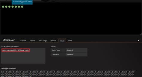 status dot panel issue grafana labs community forums