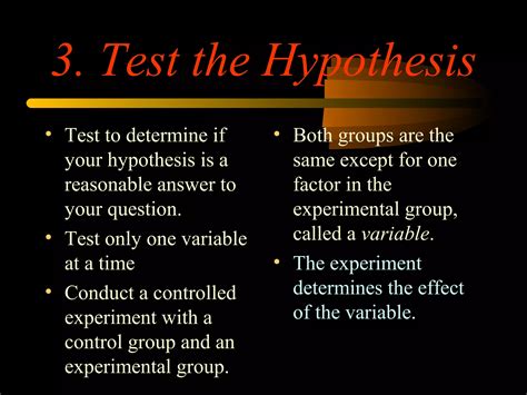 Scientific Method Notes Ppt