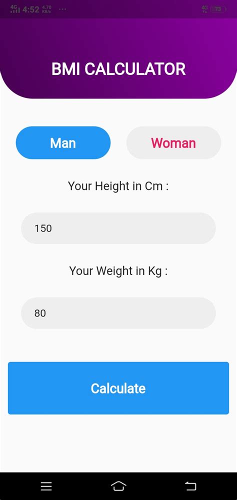 GitHub ANBUKALKI Flutter UI BMI Caculator App Using Flutter