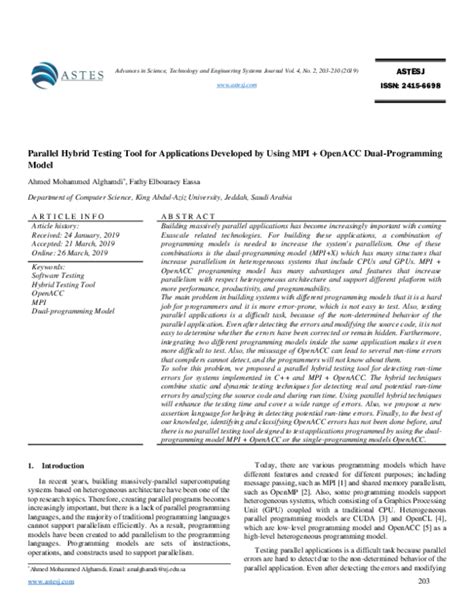 pdf parallel hybrid testing tool for applications developed by using