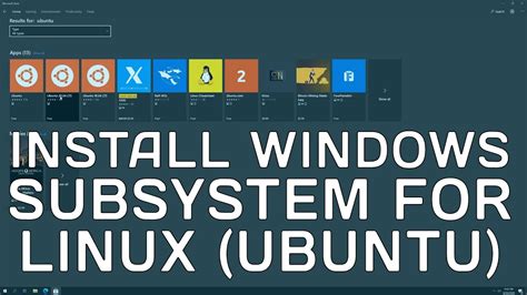 Windows Subsystem For Linux The Windows 10 Creators