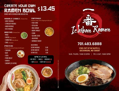 Ichiban Ramen And Sushi Dickinson Nd