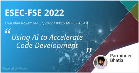 Ai Codewhisperer Developer Productivity Esecfse22 Aws Doug Seven