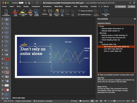 5 Alarming Errors That Powerpoints Accessibility Checker Makes By Stephy Hogan Medium
