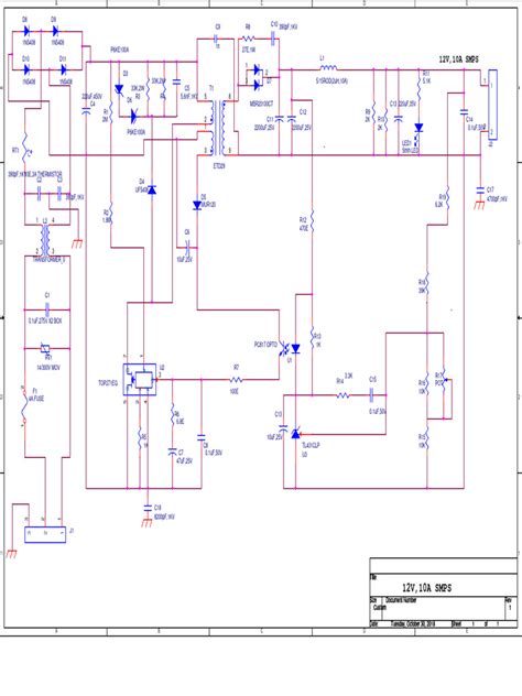 12v 10a Schematic Pdf Electrical Engineering