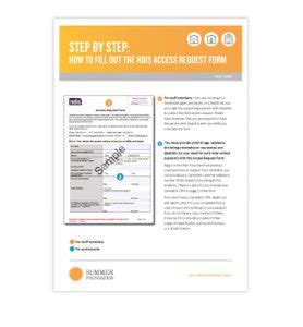 How To Fill Out The NDIS Access Request Form Summer Foundation