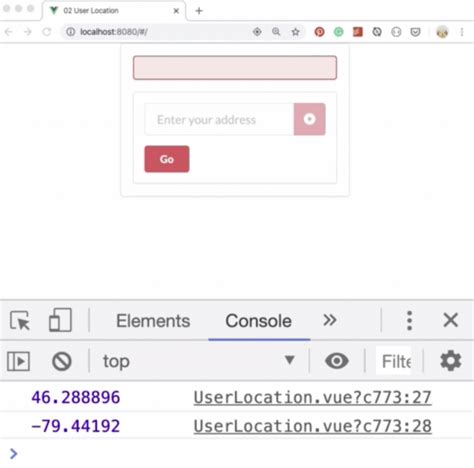 Get Current Location Using Html5 Geolocation Api