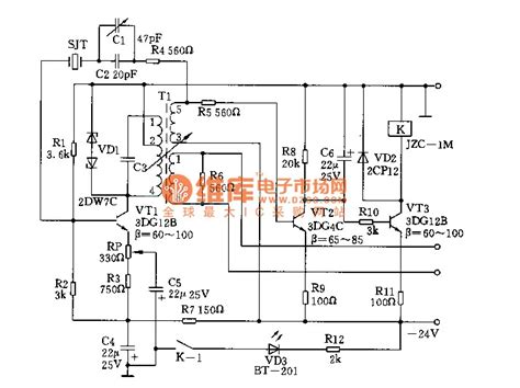 High Frequency Signal Generator Circuit Signal Processing Circuit Diagram