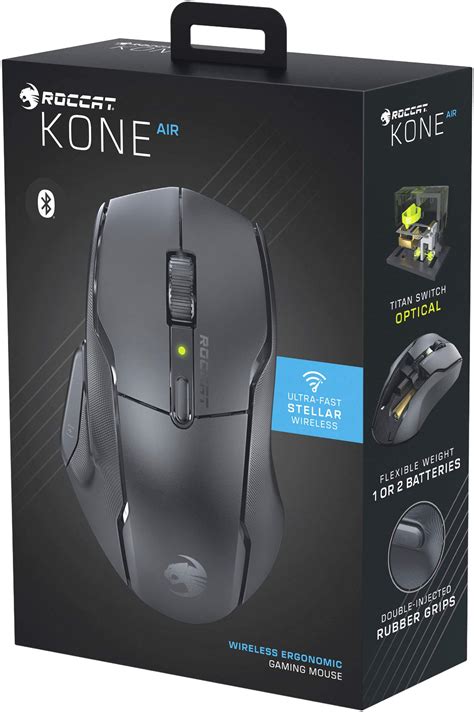 Best Buy: ROCCAT Kone Air Wireless Optical Ergonomic Gaming Mouse with ...
