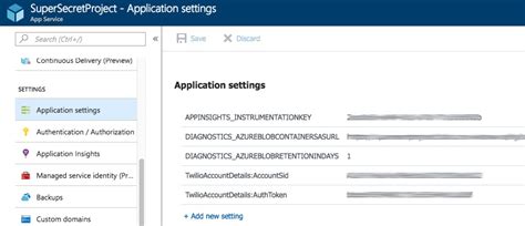 User Secrets In A Net Core Console App Twilio