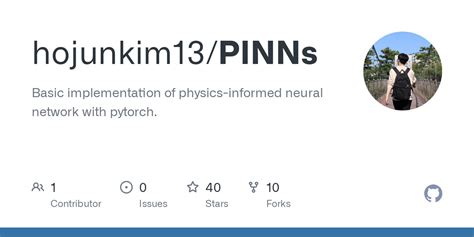 Github Hojunkim Pinns Basic Implementation Of Physics Informed Neural Network With Pytorch