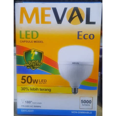 Jual LAMPU LED MEVAL KAPSUL W Shopee Indonesia