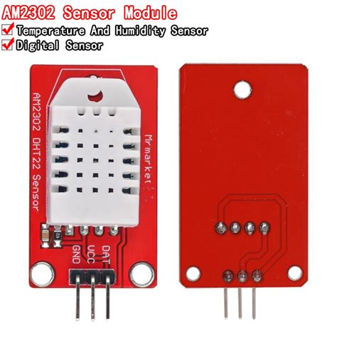 High Precision Am2302 Dht22 Digital Temperature Humidity Sensor Module For Arduino Uno R3