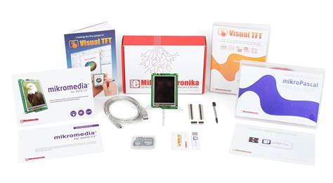 Mikromedia For Dspic33 Development Board For Multimedia