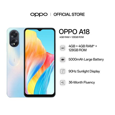 Oppo A Gb Gb Ram Gb Rom Mah Large Battery Shopee Malaysia