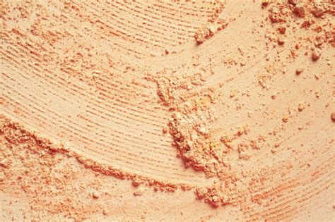 얼룩진 초콜릿 베이지 핑크 화장품 메이크업 그라데이션 텍스처 팔레트 크리미 매트 컨실러 파운데이션 Cc 또는 Bb 크림 파우더 색상 견본에 대한 스톡 사진 및 기타 이미지