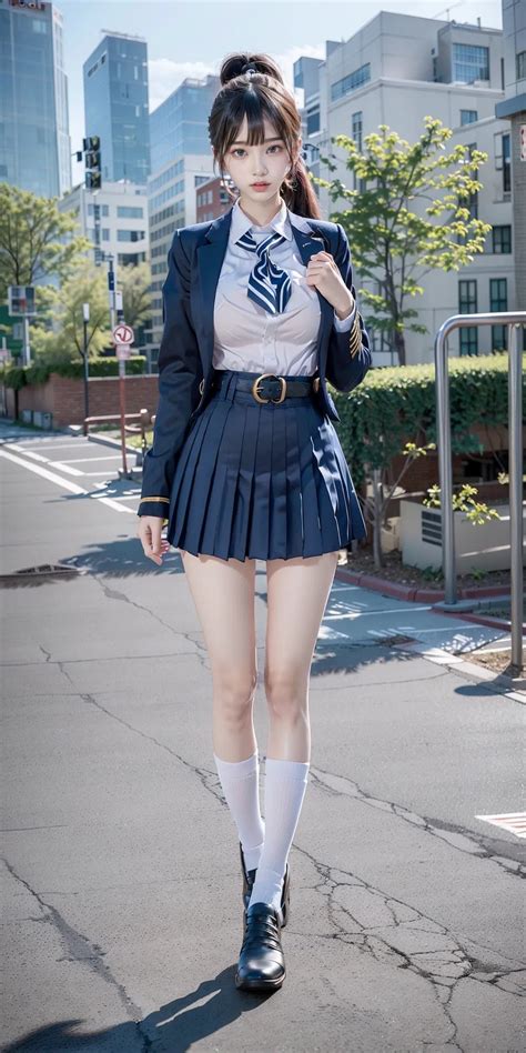 Ai 교복핏이 너무이쁜 여고생  유머 움짤 이슈 에펨코리아