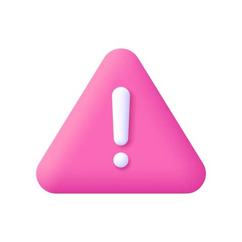 Premium Vector Warning Triangle Sign With Exclamation Mark Alert