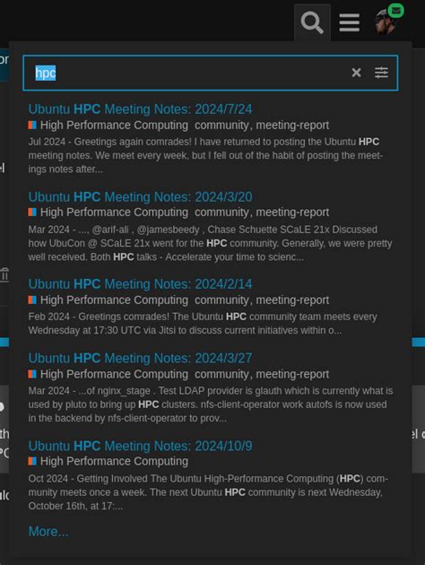 Hpc Site Feedback Ubuntu Community Hub