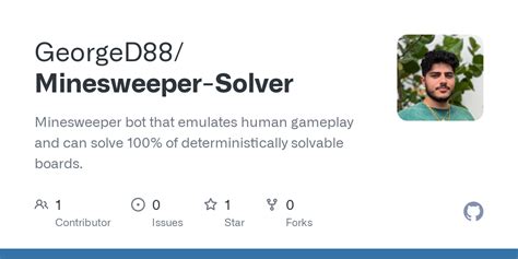 GitHub GeorgeD88 Minesweeper Solver Minesweeper That Emulates