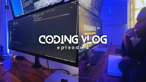 Coding Vlog Episode 1 Starting A New Project Youtube