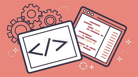 Code Brackets Icon Programming Symbol And Software Design Vector Design Generative Ai Stock